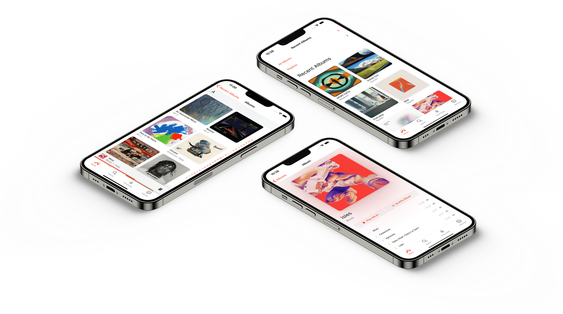 Fintunes — Audio streaming app for Jellyfin